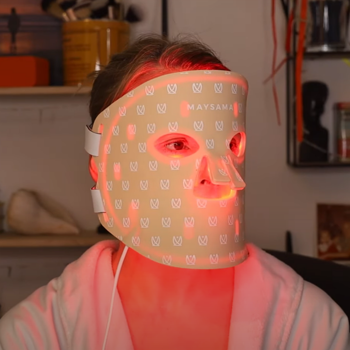 Red LED Light Therapy Face Mask: Maysama PRANA