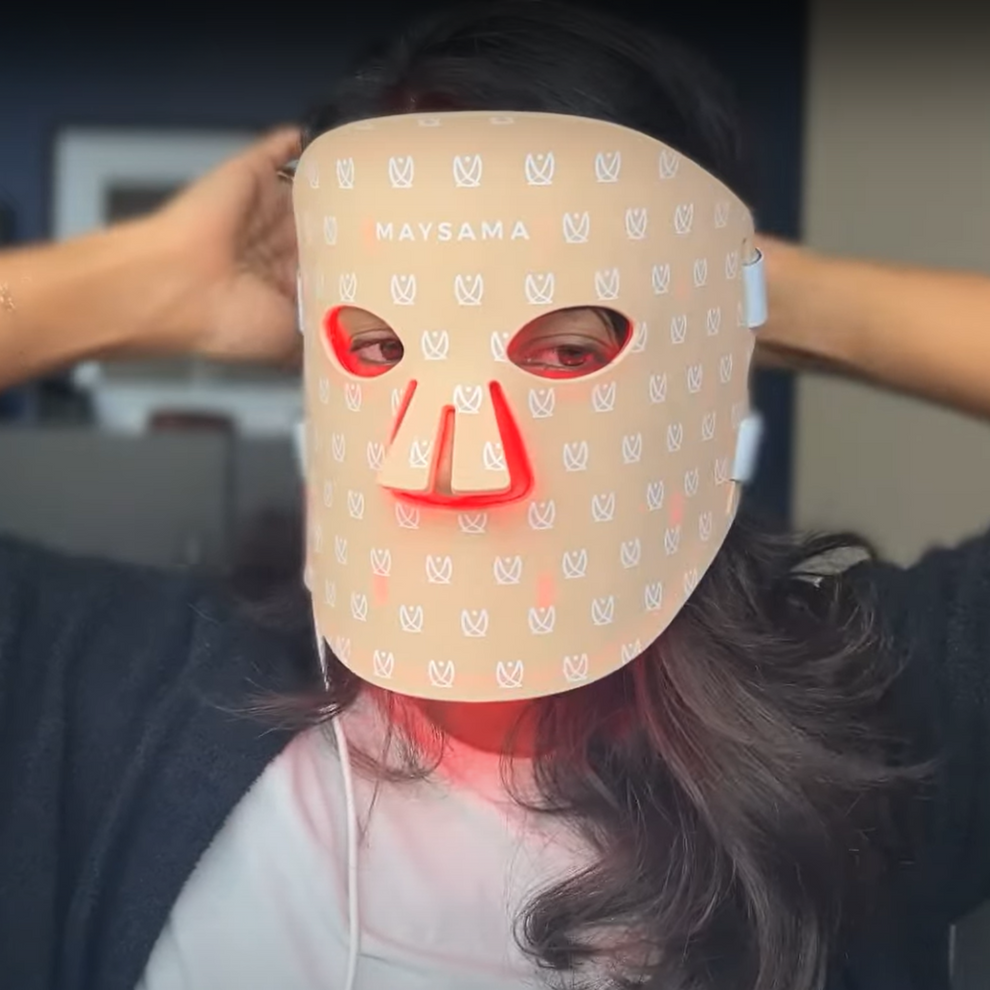 Red LED Light Therapy Face Mask: Maysama PRANA