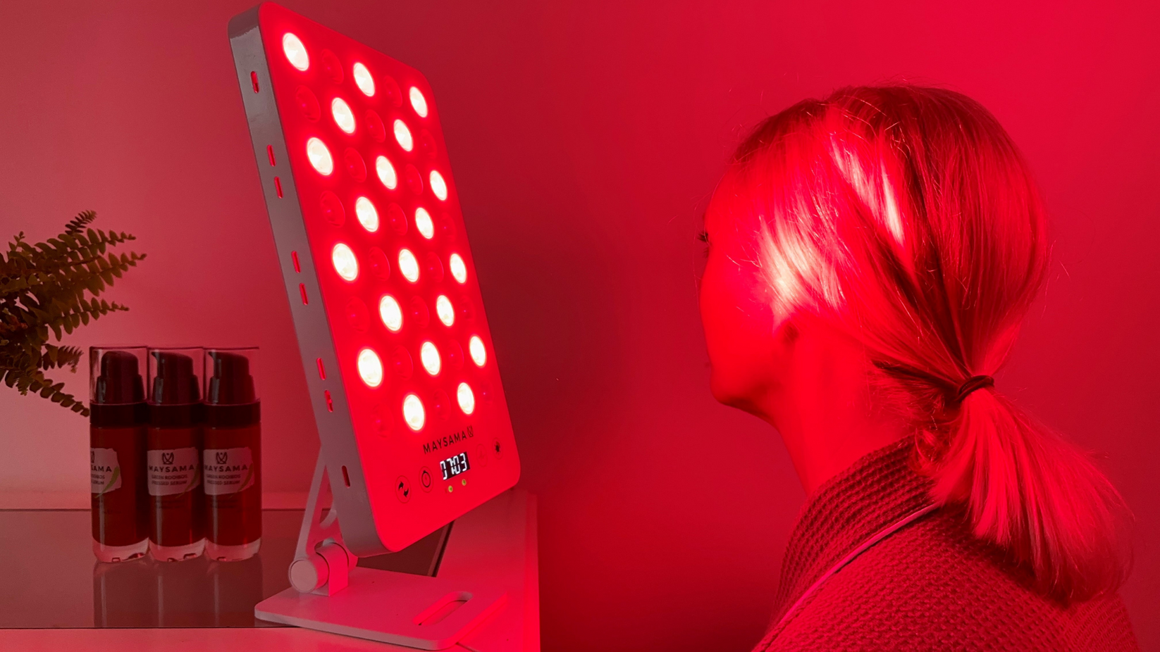 Pulse40 LED Light Therapy Panel – Maysama